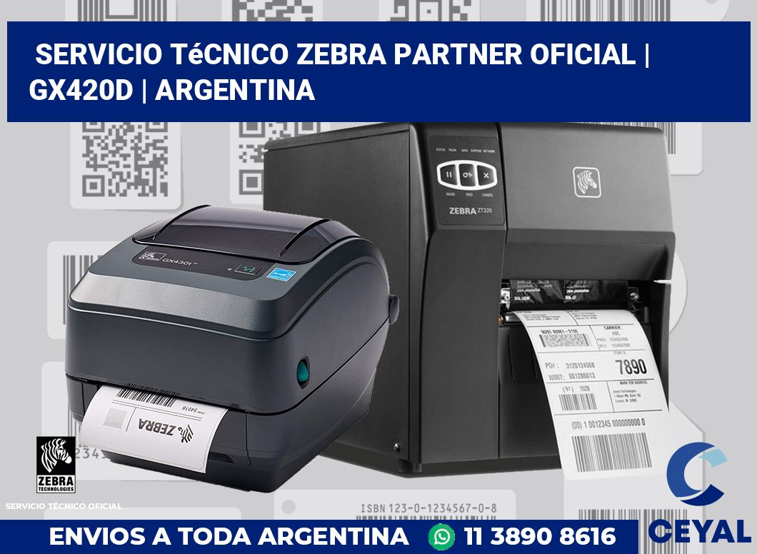 Servicio técnico Zebra Partner Oficial | GX420d | Argentina - Etiquetas ...