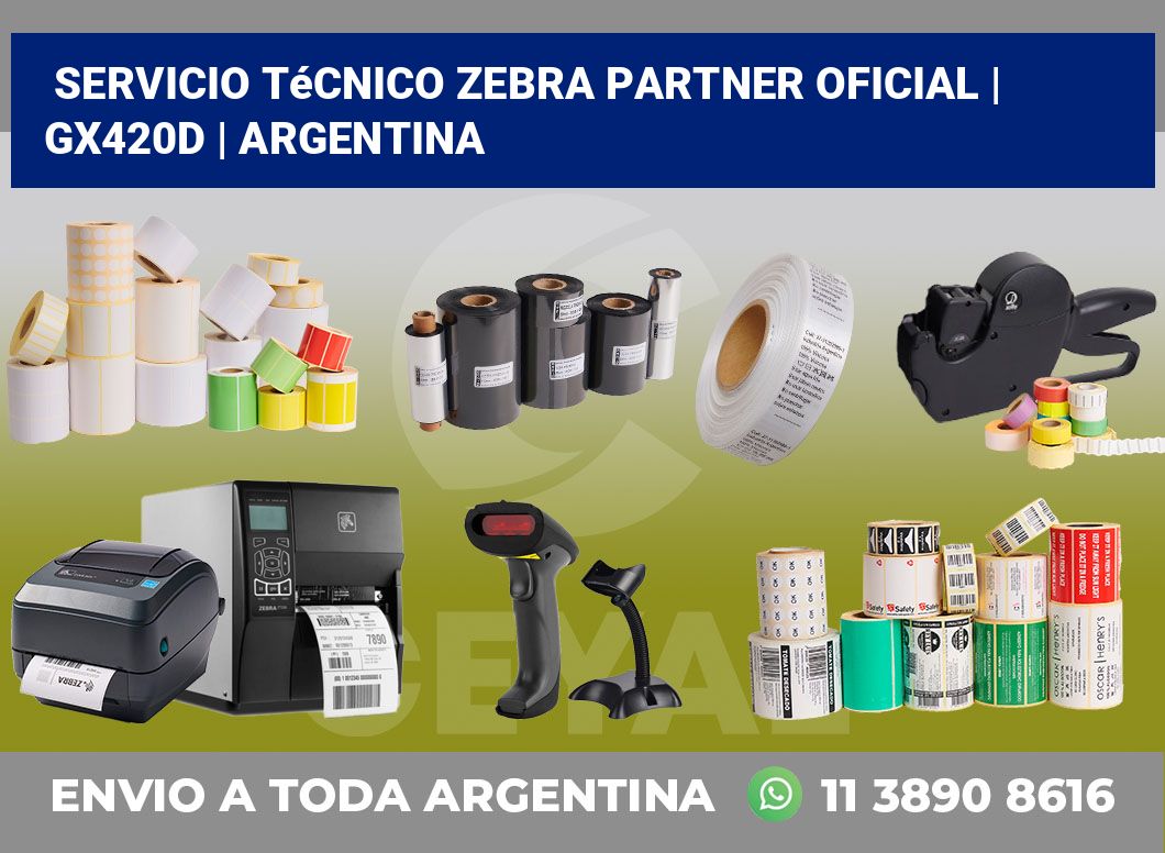 Servicio técnico Zebra Partner Oficial | GX420d | Argentina - Etiquetas ...